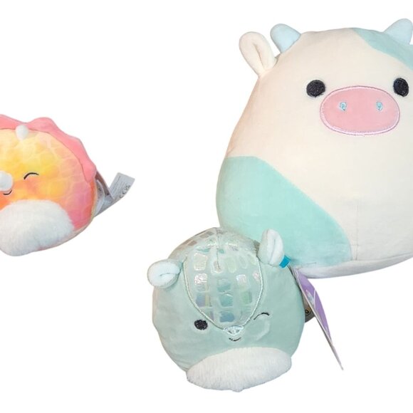 Squishmallows | Toys | Squishmallow Trinity 4 Arilla 4 Bellena 7 | Poshmark